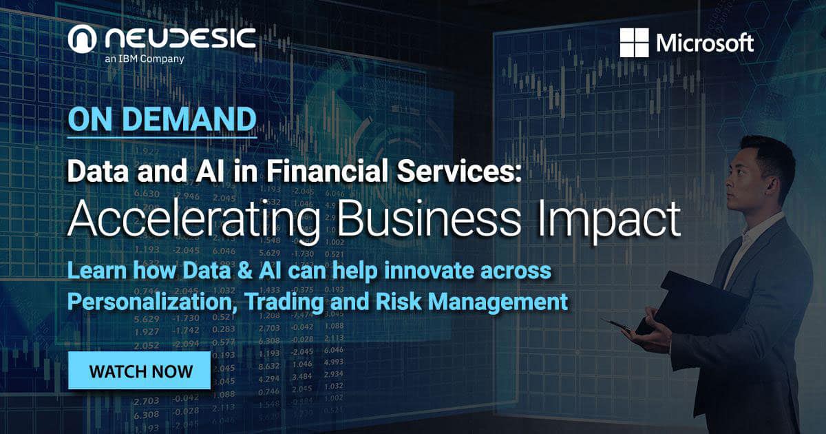Webinar - Accelerating Data and AI Solutions: in Financial Services