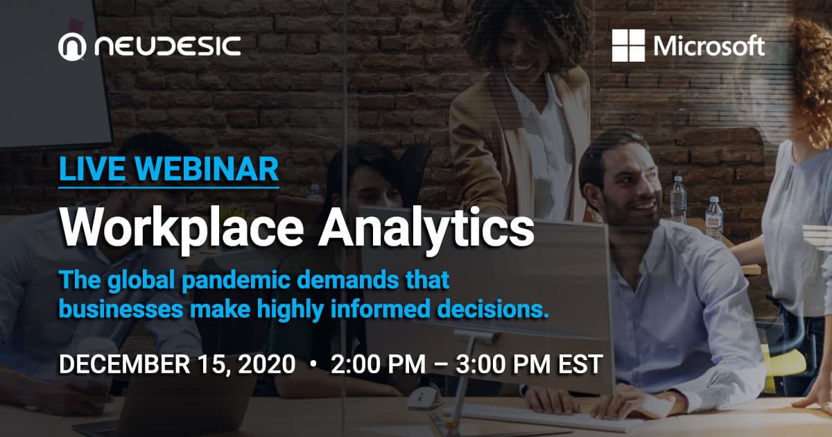 Webinar: Workplace Analytics